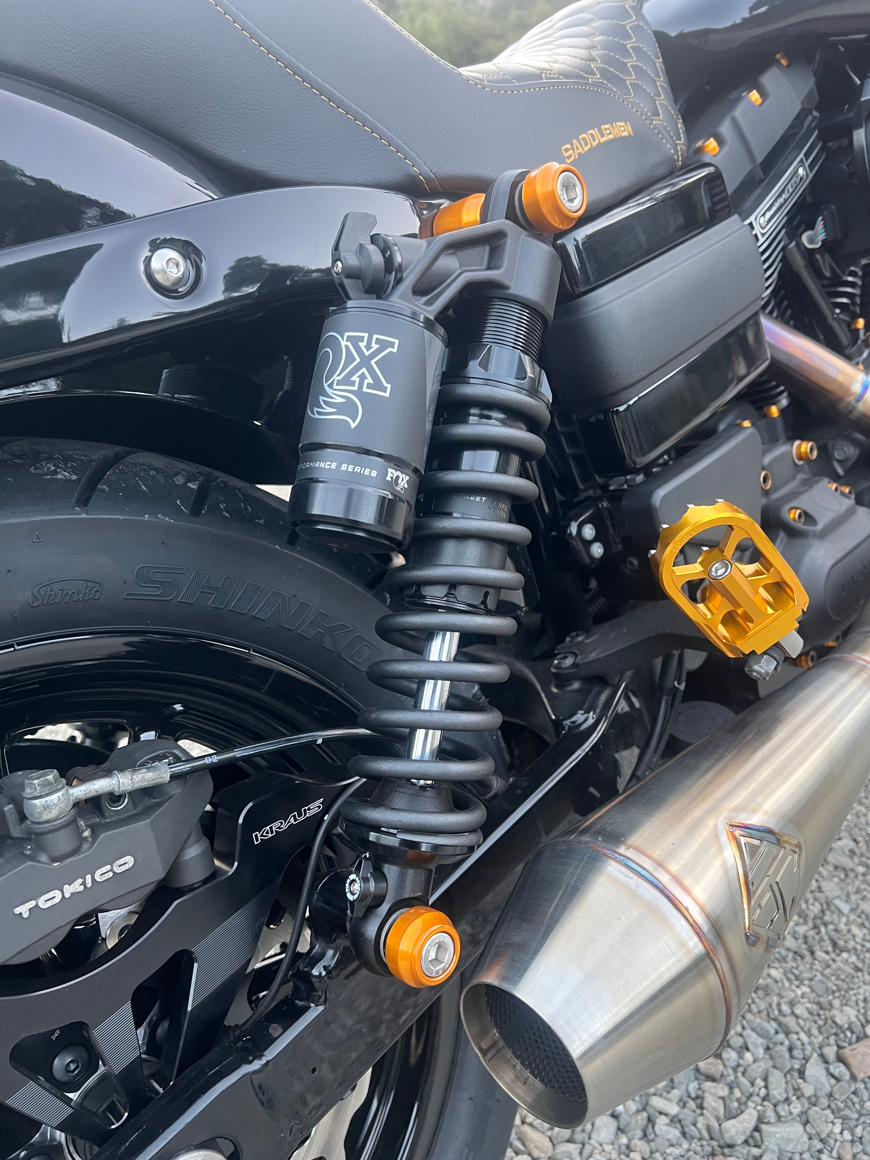 FOX QS3-QSR RESERVOIR SHOCKS FOR DYNA FULLY ADJUSTABLE – G Arthur Designs